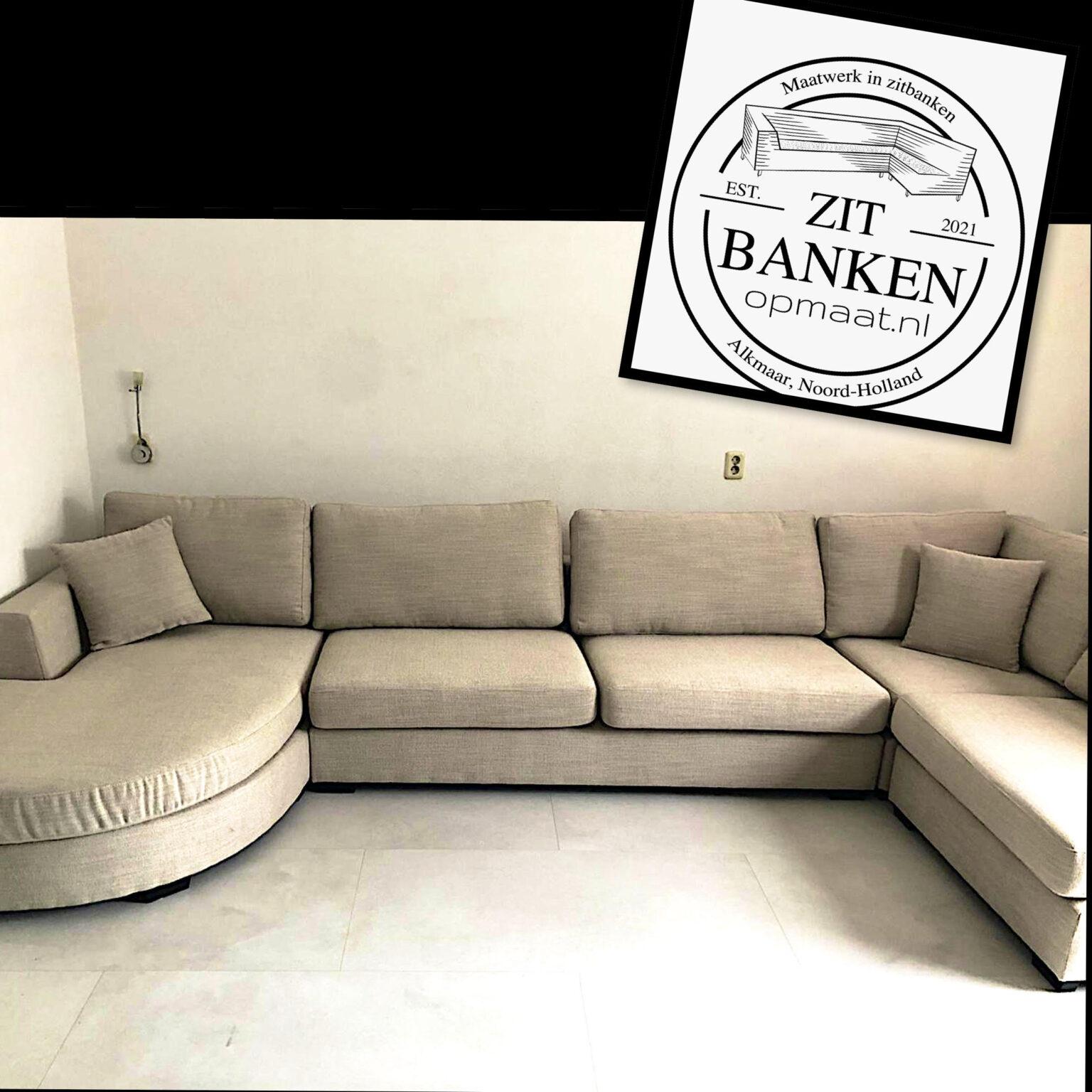 Bank met ronde vormen - Zitbankenopmaat